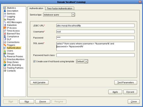 Setting Authentication Preferences