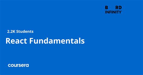 React Fundamentals Coursera