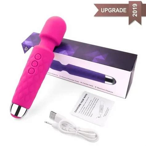 Pink And Purpe Silicon Meditive Personal Body Wand Massager At ₹ 200