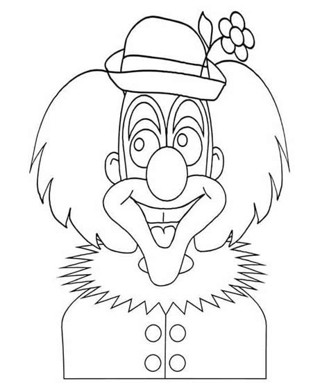 Omalovánky K Vytisknutí Klaun Omalovanekcz