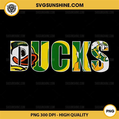 Oregon Duck Logo Svg