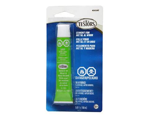 Testors Cement For Metalwood Models Carded 58oz Tes4505at Hobbytown