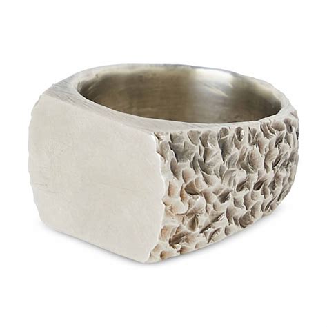 Warden Ring Oxidised Silver Subtype