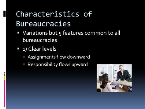 Bureaucracies Soc 111 Fall 2008 Its The Bureaucracy