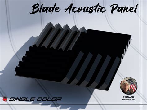 Blade Acoustic Panel By Kawa Makerworld