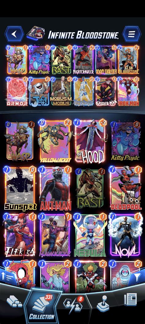 Hit Infinite With Elsa Rmarvelsnap