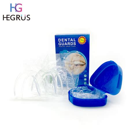 New Hegru 4pc Orthodontic Brace Teeth Guard Night Mouth Guard Dental