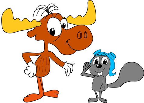 Rocky And Bullwinkle By Cartoonviewer2003 On Deviantart