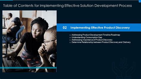 Implementing Effective Solution Development Process Powerpoint Presentation Slides
