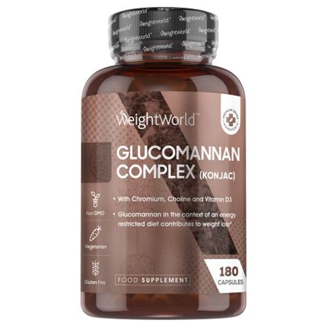 Glucomannan Met Chromium En B6 Eetlustremmer Weightworld