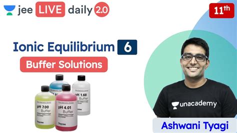 Jee Ionic Equilibrium L6 Buffer Solutions Unacademy Jee Jee