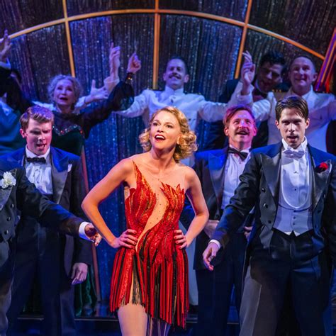 Sutton Foster Anything Goes Blow Gabriel Blow Sutton Foster Stars In