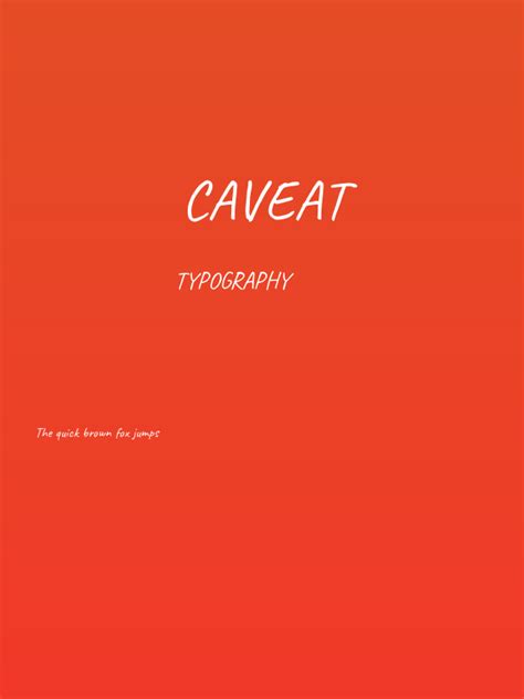 Caveat Font Free Download Ttfotf