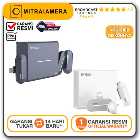 Promo Synco P2t P2l 2 Person Digital Wireless Microphone System 24