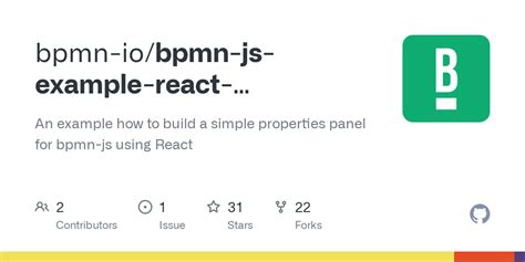 GitHub Bpmn Io Bpmn Js Example React Properties Panel An Example How To Build A Simple