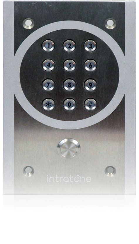 Coded Keypad Push Button Hands Free Secure Access
