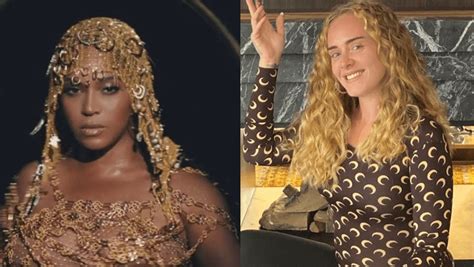 Adele Bionda E Magra Omaggia Beyoncé Ed Il Suo Black Is King