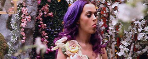 Katy Perry Purple Hair Wide Awake