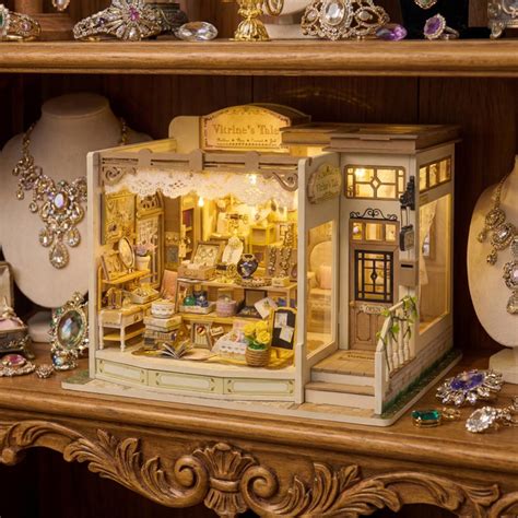 Vitrines Tale Diy Miniature Dollhouse Kit Fifijoy