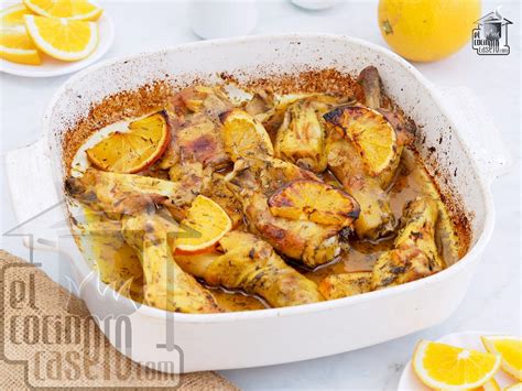 Pollo A La Naranja · Carnes · El Cocinero Casero