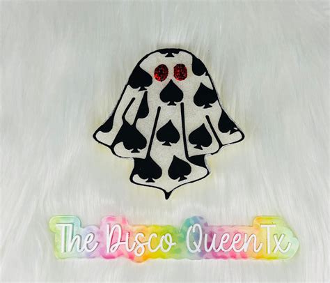 Spade Ghost Insert Bossybootsdesigns