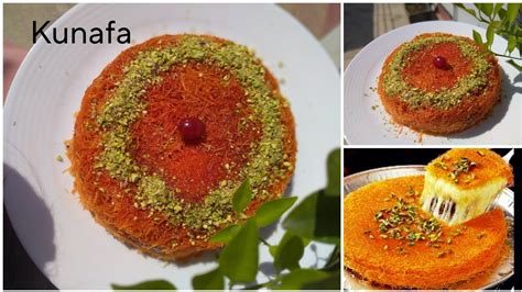 Eid Special Kunafa Middle Eastern Desert Kunafa Cheese Kunafa