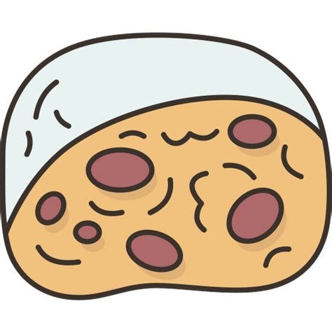 Christmas Stollen Dessert Fruit Cake Icon Download On Iconfinder