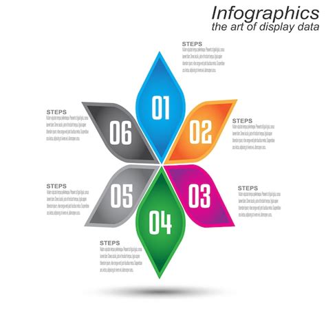 Premium Vector Infographic Template For Modern Data Visualization And