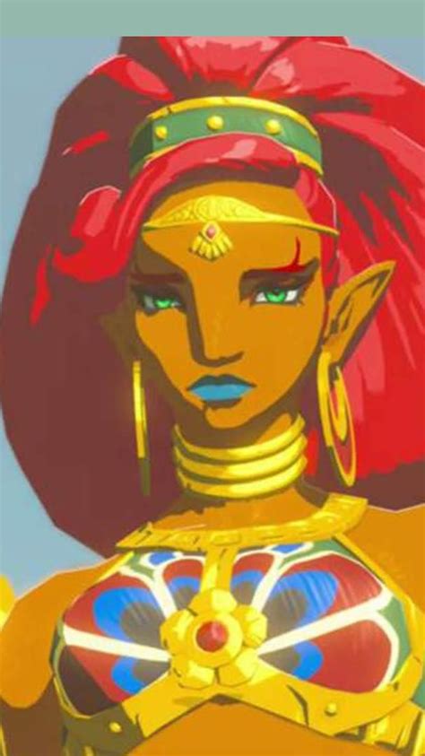 Urbosa Mipha Plus Tina Zelda Dessin Jeux