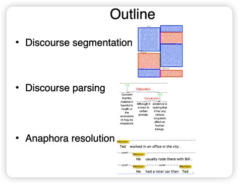 Nlp——discourse；discourse Segmentation；discourse Parsing Discourse