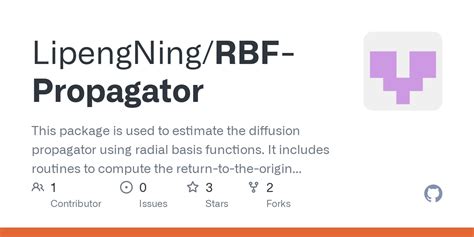 Github Lipengningrbf Propagator This Package Is Used To Estimate