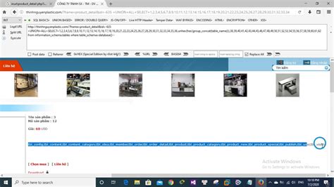 demo tấn công sql injection bằng câu lệnh select 2020 youtube