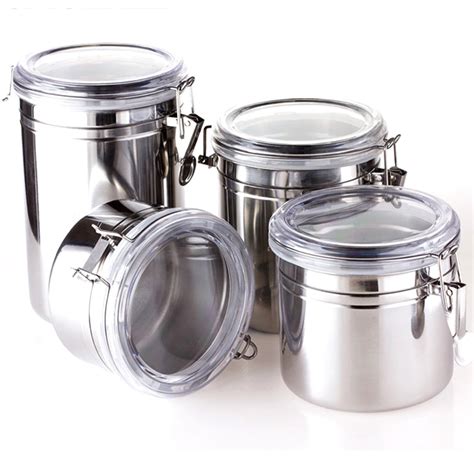 Stainless Steel Storage Case Stash Box Airtight Herbs Smell Proof