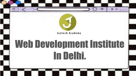 Ppt Web Developement Institute In Delhi Medium Powerpoint