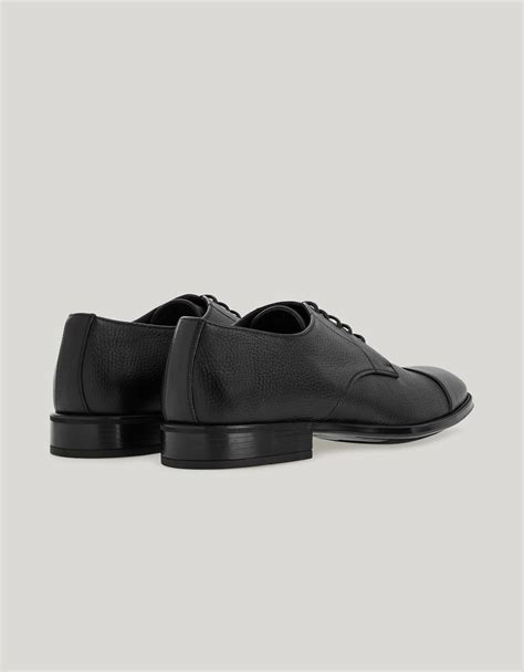 Derby Shoes With Deerskin Toe Cap Canali Intl