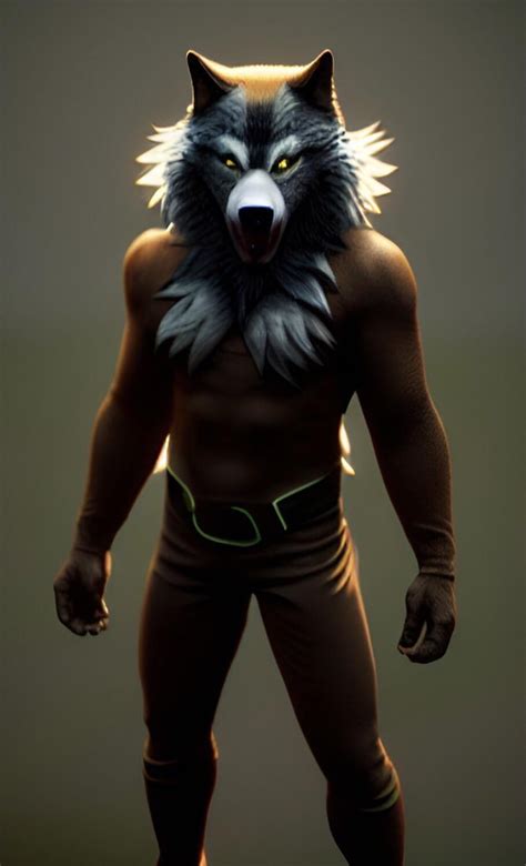 Direwolf Superhero Concept Digital Me 2022 R Specart