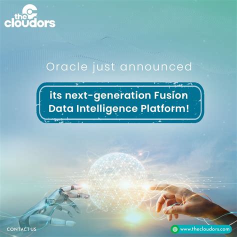 Oracle Unveils Fusion Data Intelligence Platform The Cloudors Posted On The Topic Linkedin