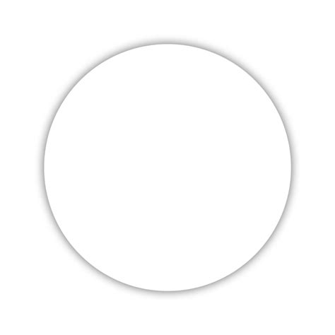 White Circle Png 21115761 Png