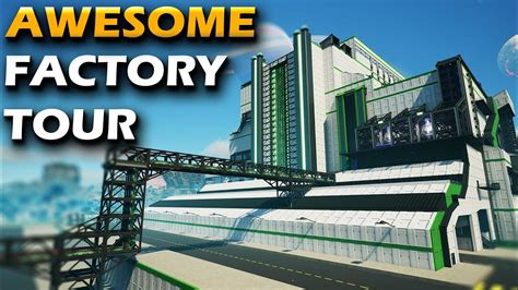 AWESOME Satisfactory Factory Tour - YouTube