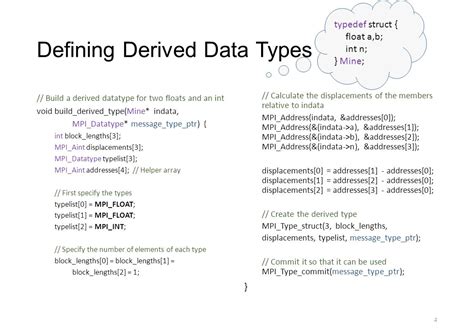 Mpi Derived Data Types And Collective Communication Ppt Video Online Download