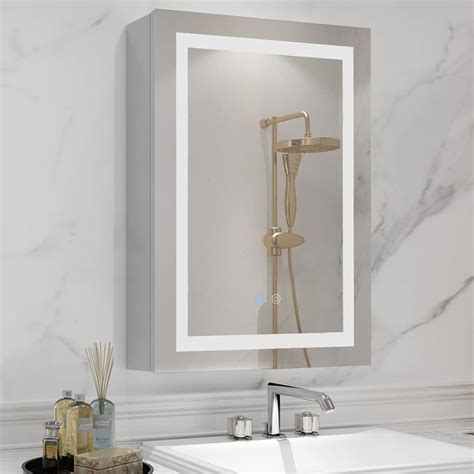 Chende Bathroom Medicine Cabinets With Lights Stainless