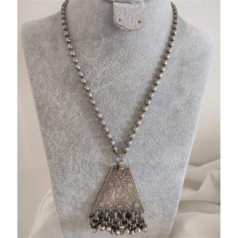 Shira Brass Pendant Chain Kreative Curio