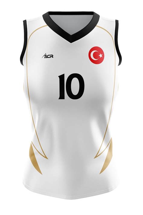Acr Giyim Tekstil Forma Baskı Voleybol Forması Model 721 Kişiye Özel Isim Ve Numara