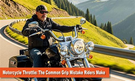 Motorcycle Throttle The Common Grip Mistake Riders Make