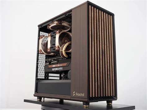 Powder Coated Modified Fractal North Build Pcmasterrace In 2023 Fractals Wood Computer