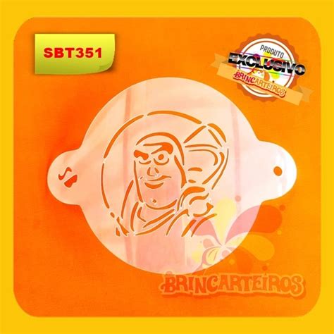 Stencil Buzz Lightyear Comprar Em Brincarteria
