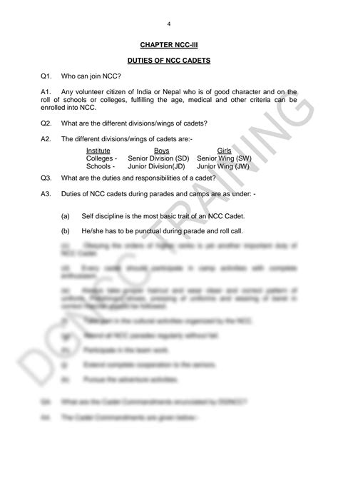 Solution Ncc Full Common Subject Syllabus Studypool