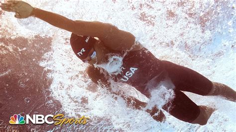 Simone Manuel Sets American Record In 100m Freestyle At World Swimming