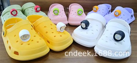 Headlights For Croc洞洞鞋灯鞋花带灯照明配件远足露营警示鞋灯 阿里巴巴