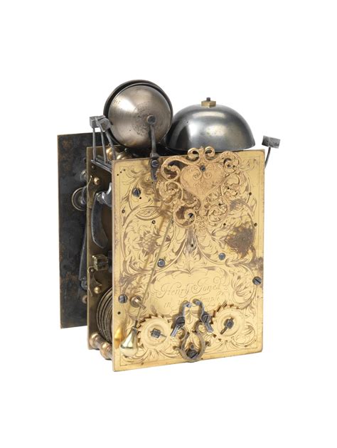 Bonhams A Rare Late 17th Century Ebony Veneered Quarter Repeating